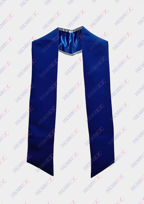 écharpe bi couleur diplômé | remise des diplômes | personnalisation