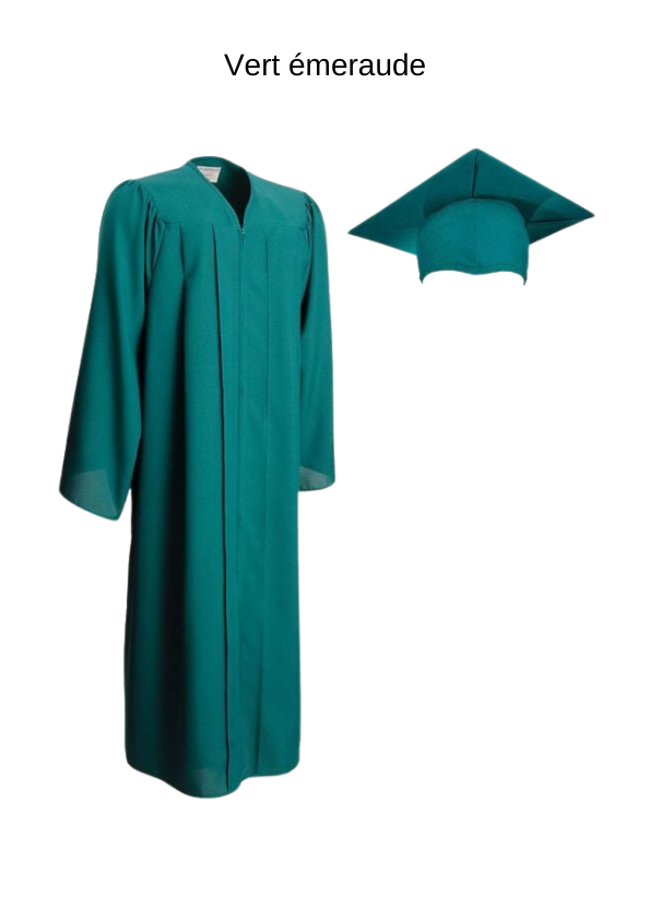 Toge universitaire pour votre remise des diplômes à personnaliser